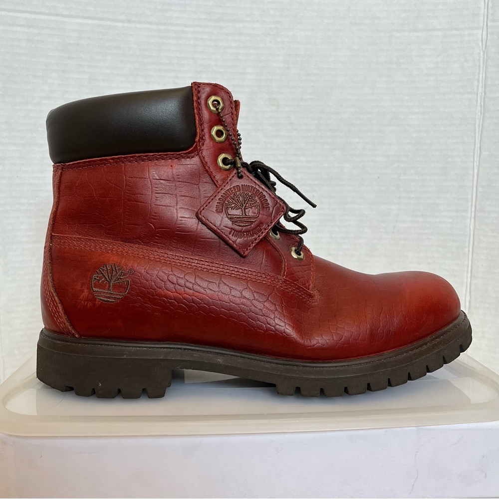 Rare Timberland Crocodile 6” Boots - Gem